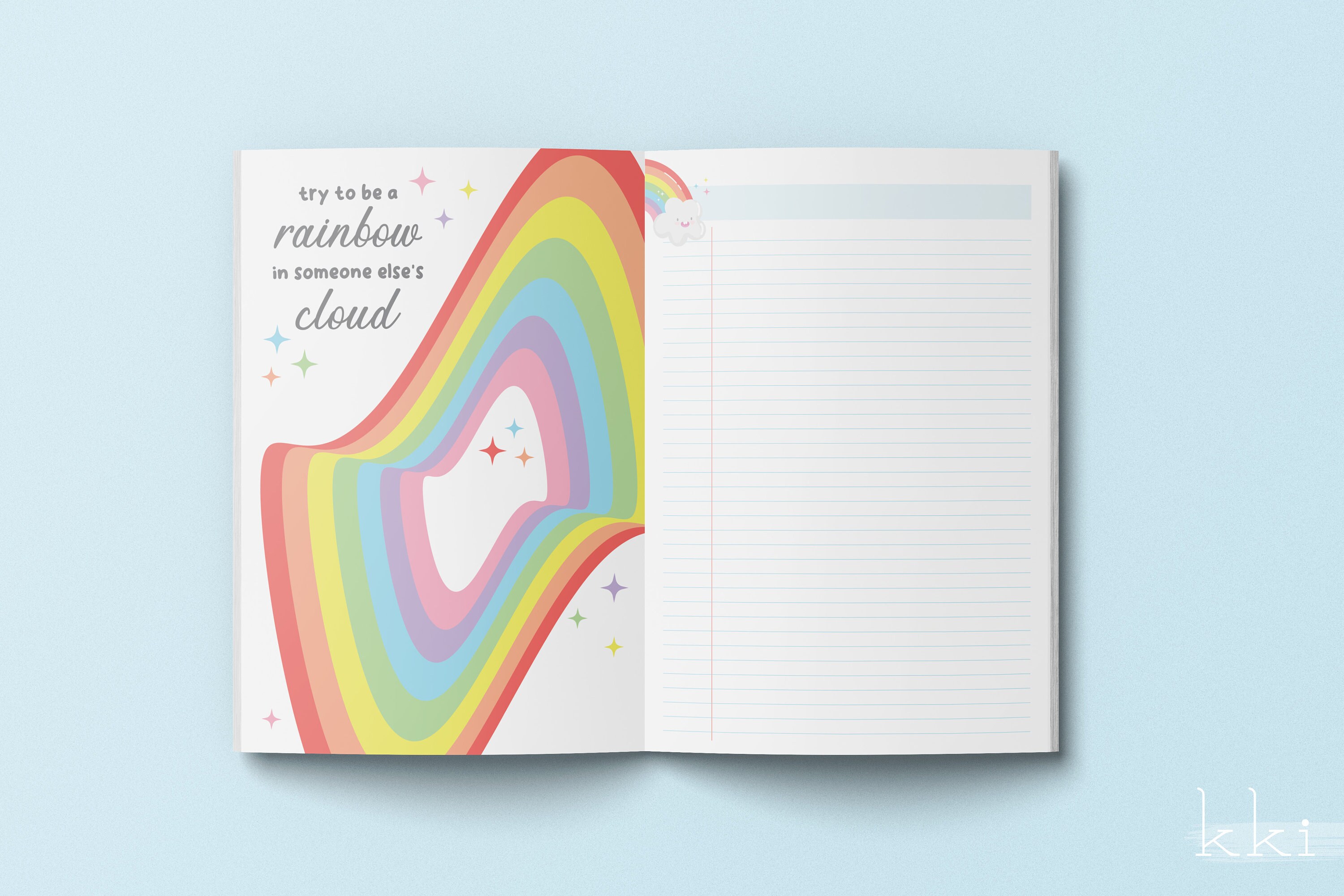 Rainbow Bullet Journal | Printable Pages | Multi-month | Instant ...