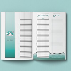 Mountain Trees Bullet Journal | Printable Planner Pages | Multi-month ...