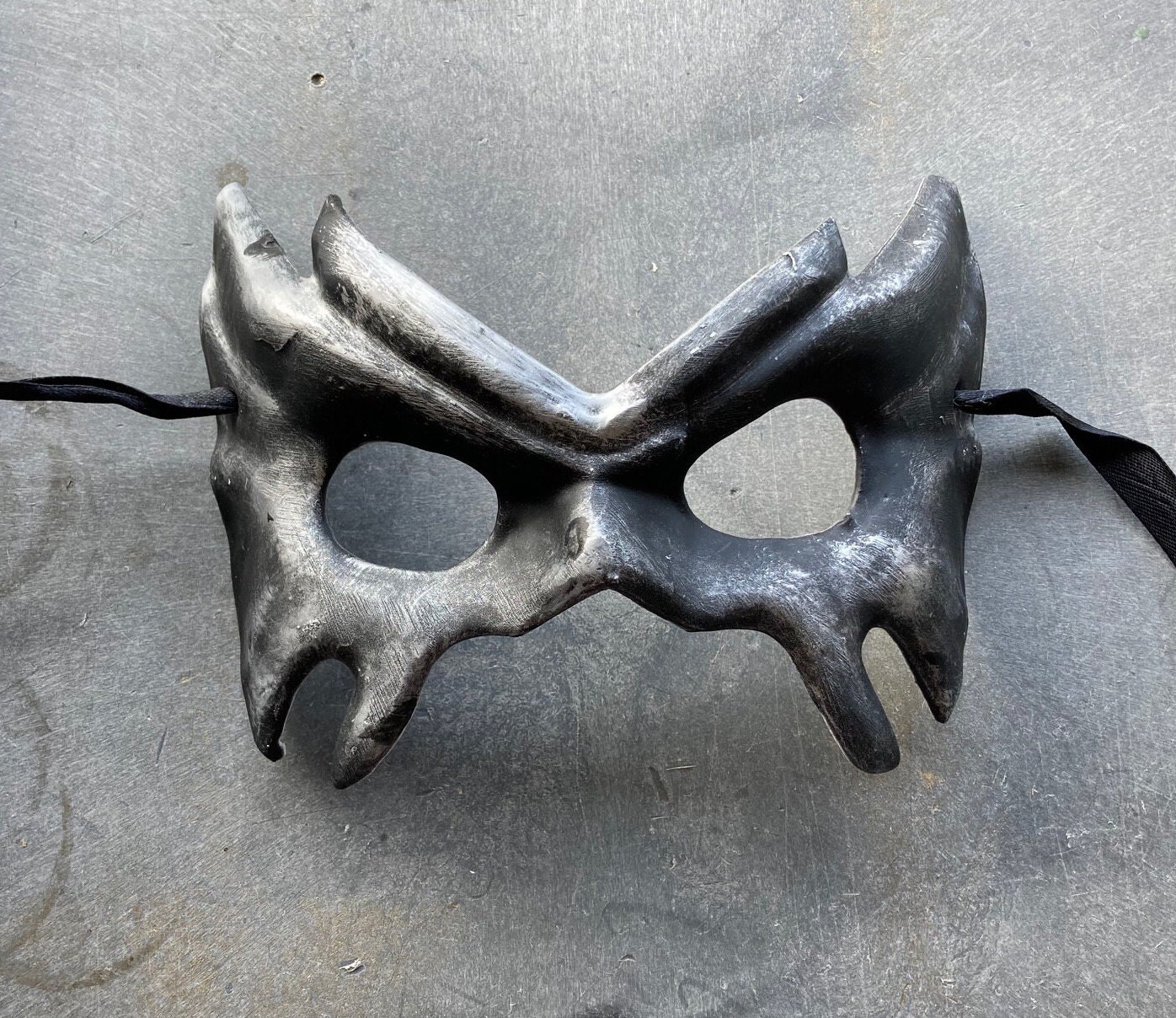 Black Superhero Eye Mask