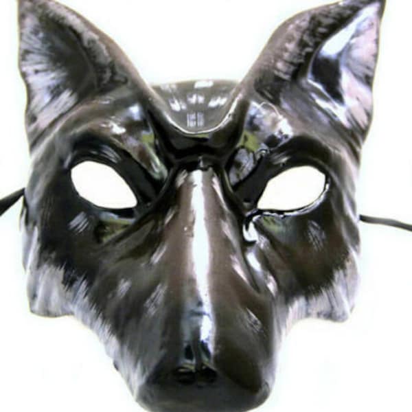 Wolf Face Mask - Etsy