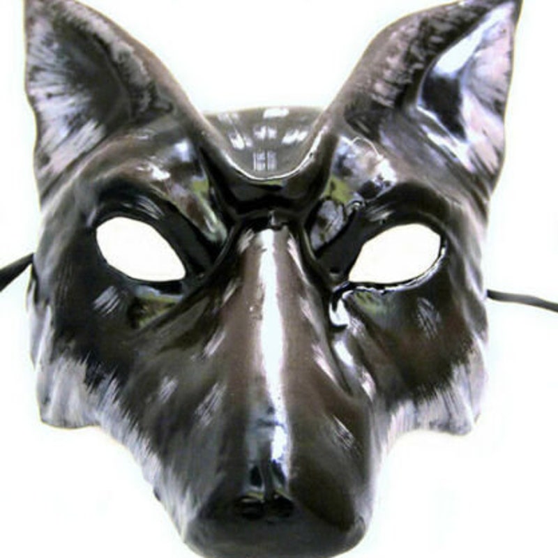 Wolf Face Mask - Etsy