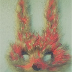 Bloody Furry Rabbit Animal Mask Halloween Horror Mask Purge Mask - Etsy