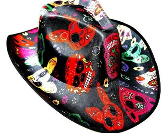 Day of the Dead Hat | Etsy