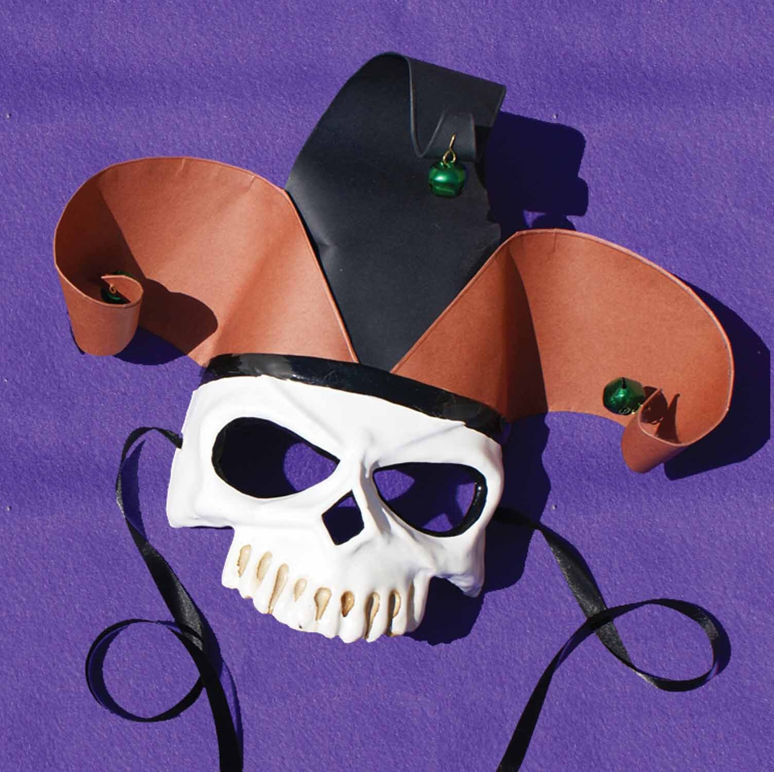 Halloween Jester Skull Mask - Etsy