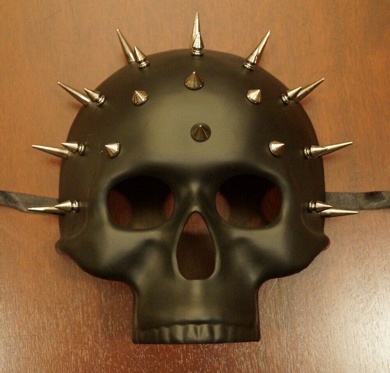 Spiked Skull Mask Horror Skull Purge Face Masks | Etsy