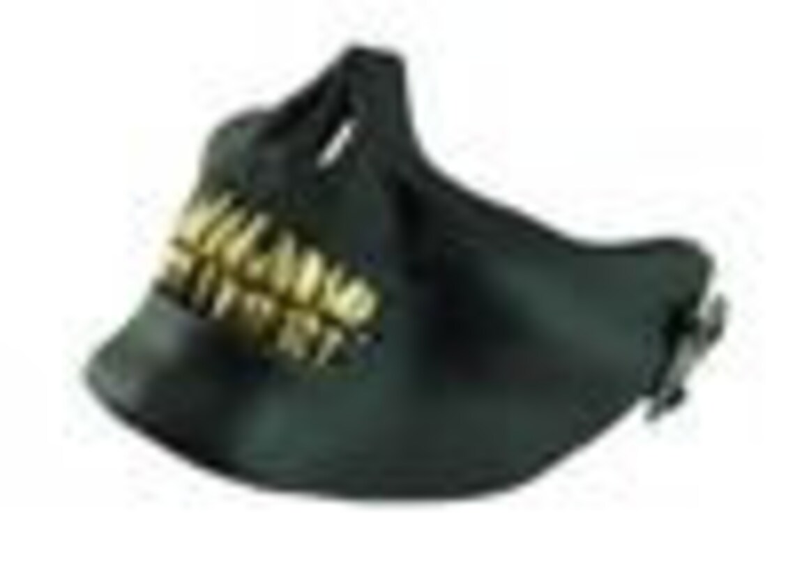 Zombie Half Skull Halloween Face Mask Black With Gold Teeth - Etsy