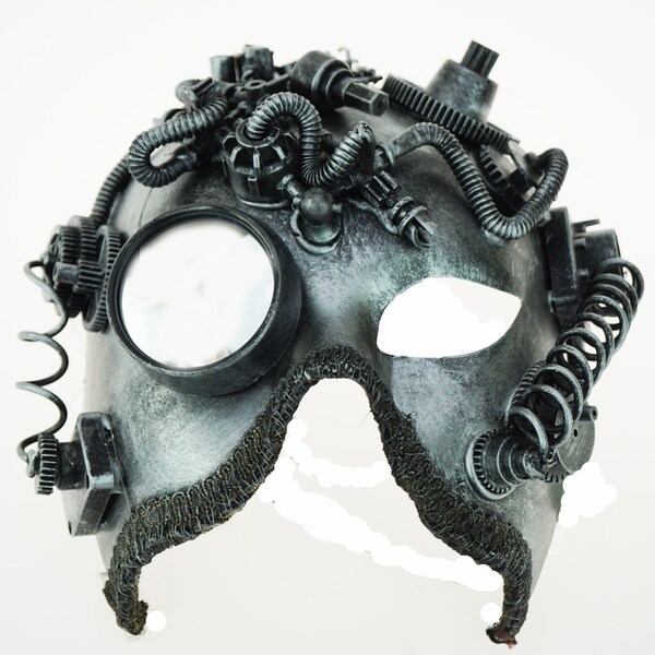 Steampunk Face Mask - Etsy