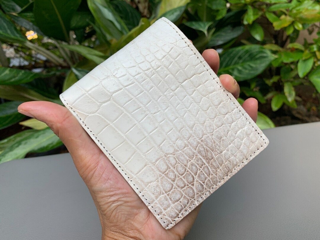 RFID Mens Leather Wallet Bifold, Custom Billfold Wallet Extra Card ...