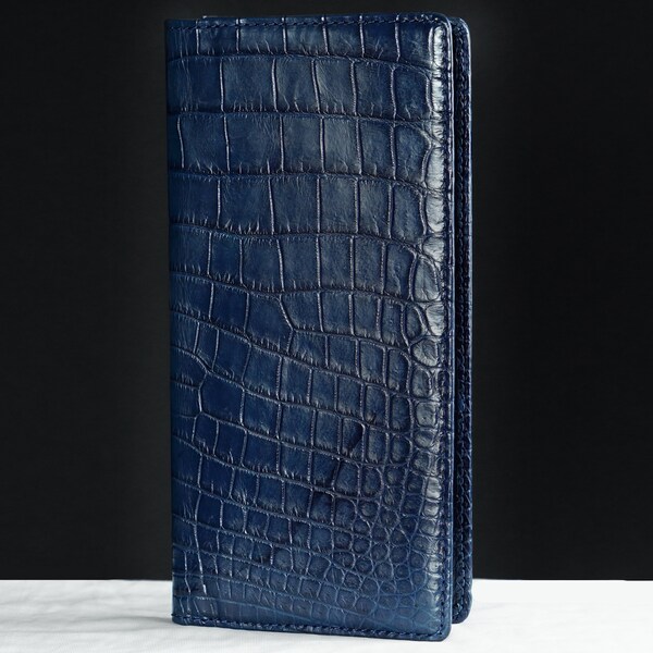 Long Leather Wallet - Etsy