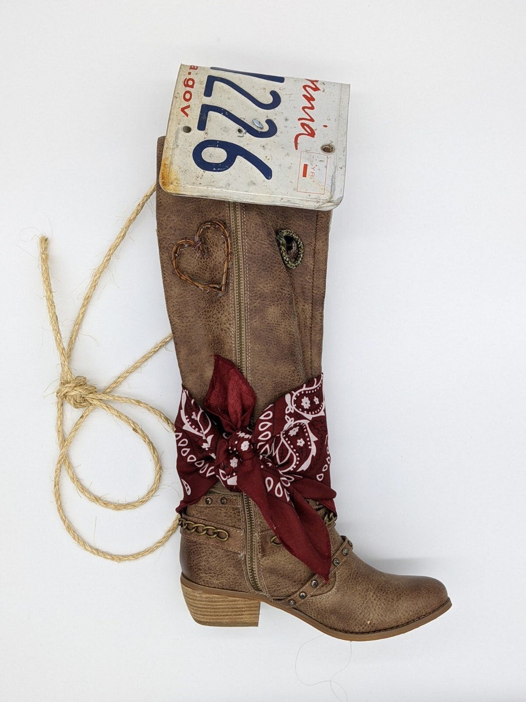 Boot Bird House - Etsy