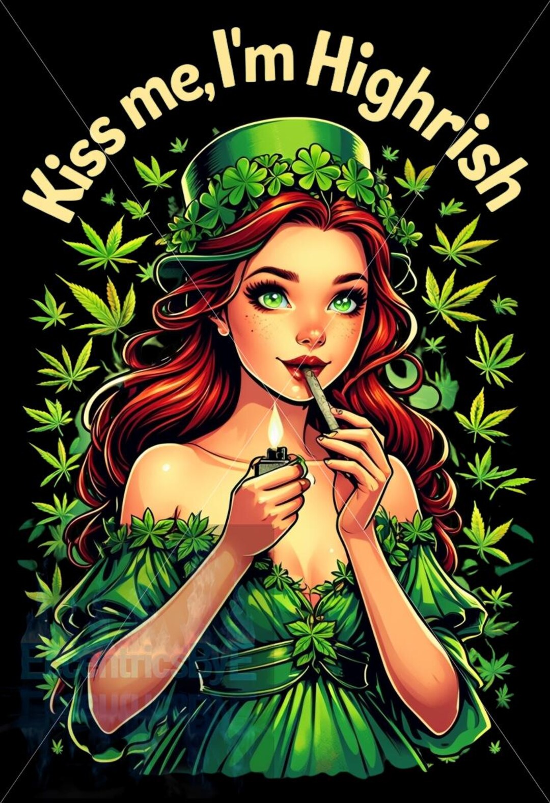 St. Patrick's Day Highrish PNG File: Printable Sublimation Design - Etsy