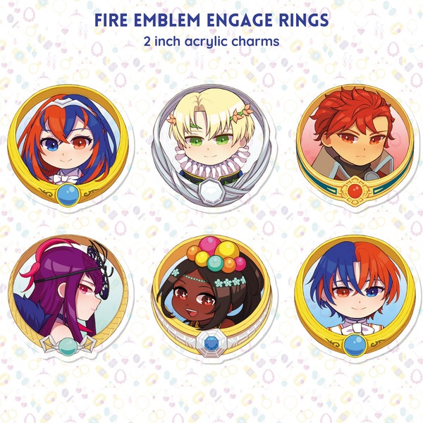 Fire Emblem Engage Rings - Etsy