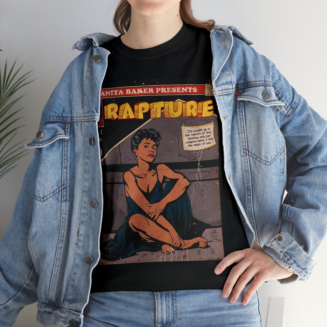 Anita Baker Rapture Cover Comic Art Iconic Soul And Randb Singer Caught Up In A Rapture Song