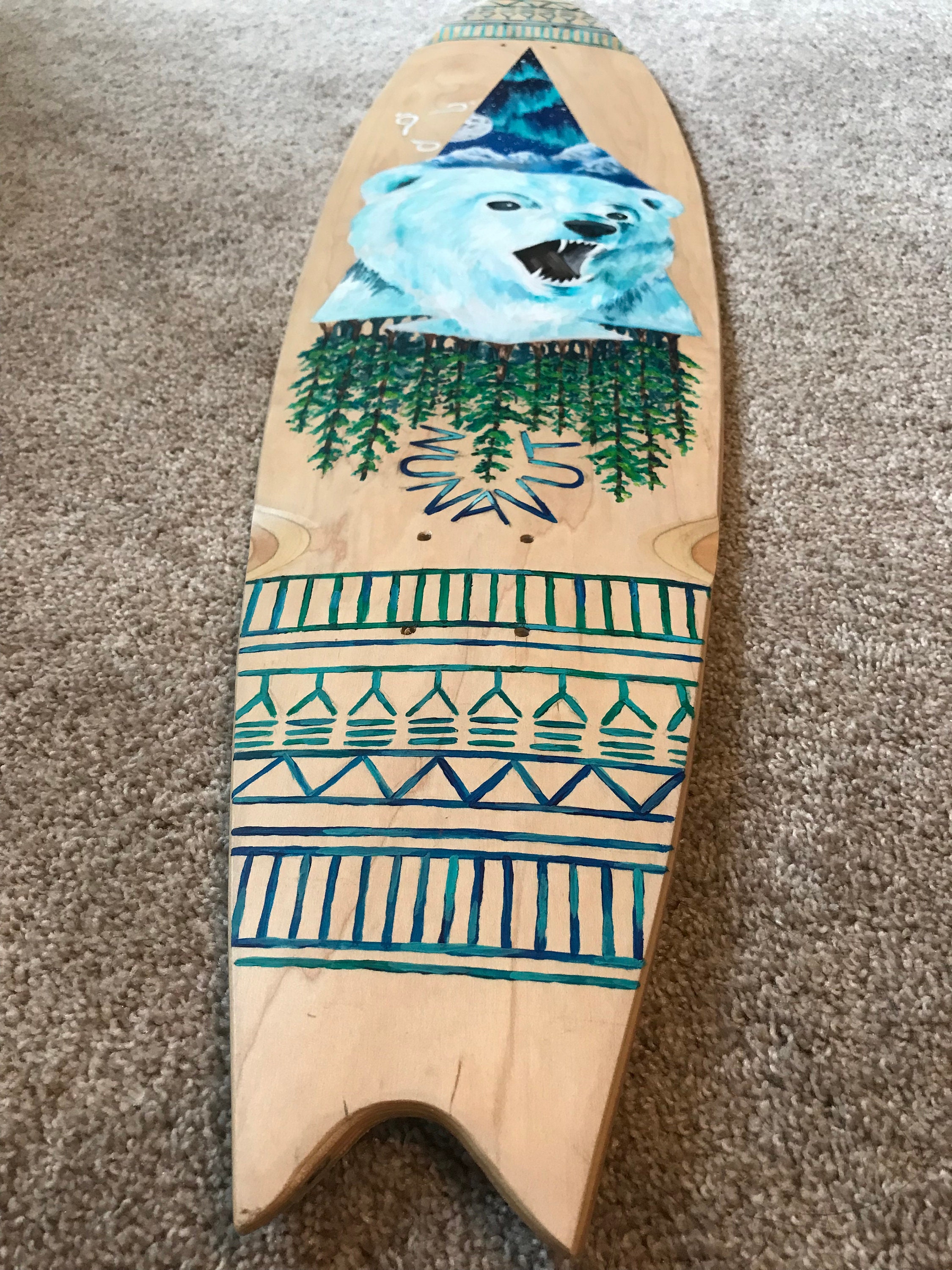 Custom Painted Surfboard - Etsy