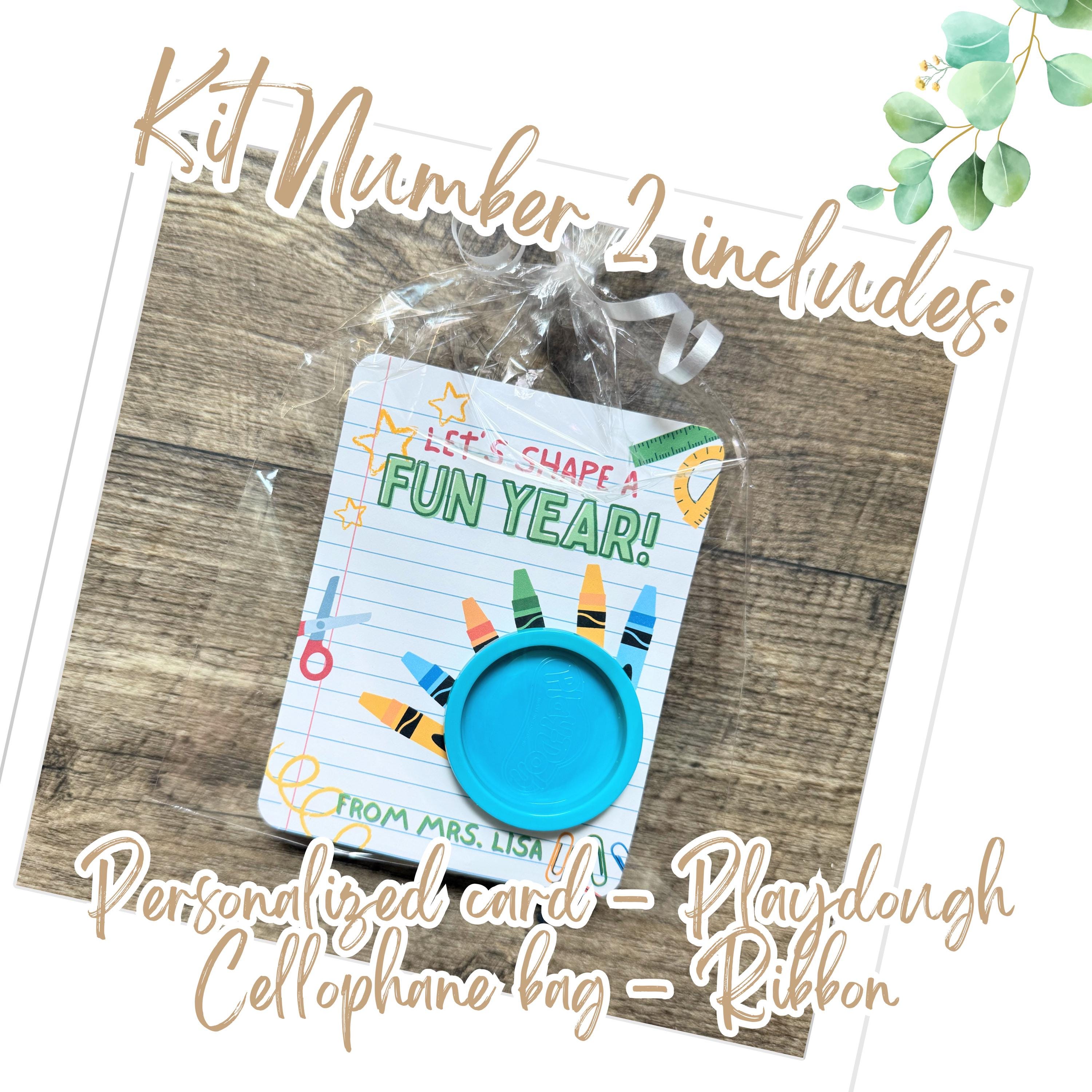 Back to School Playdough Favors: School Bus Gift for Classmates - Etsy