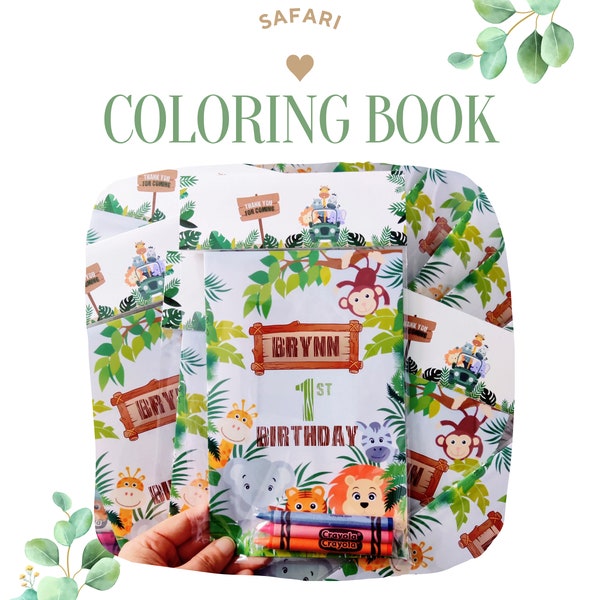 Wild One Coloring Pages - Etsy