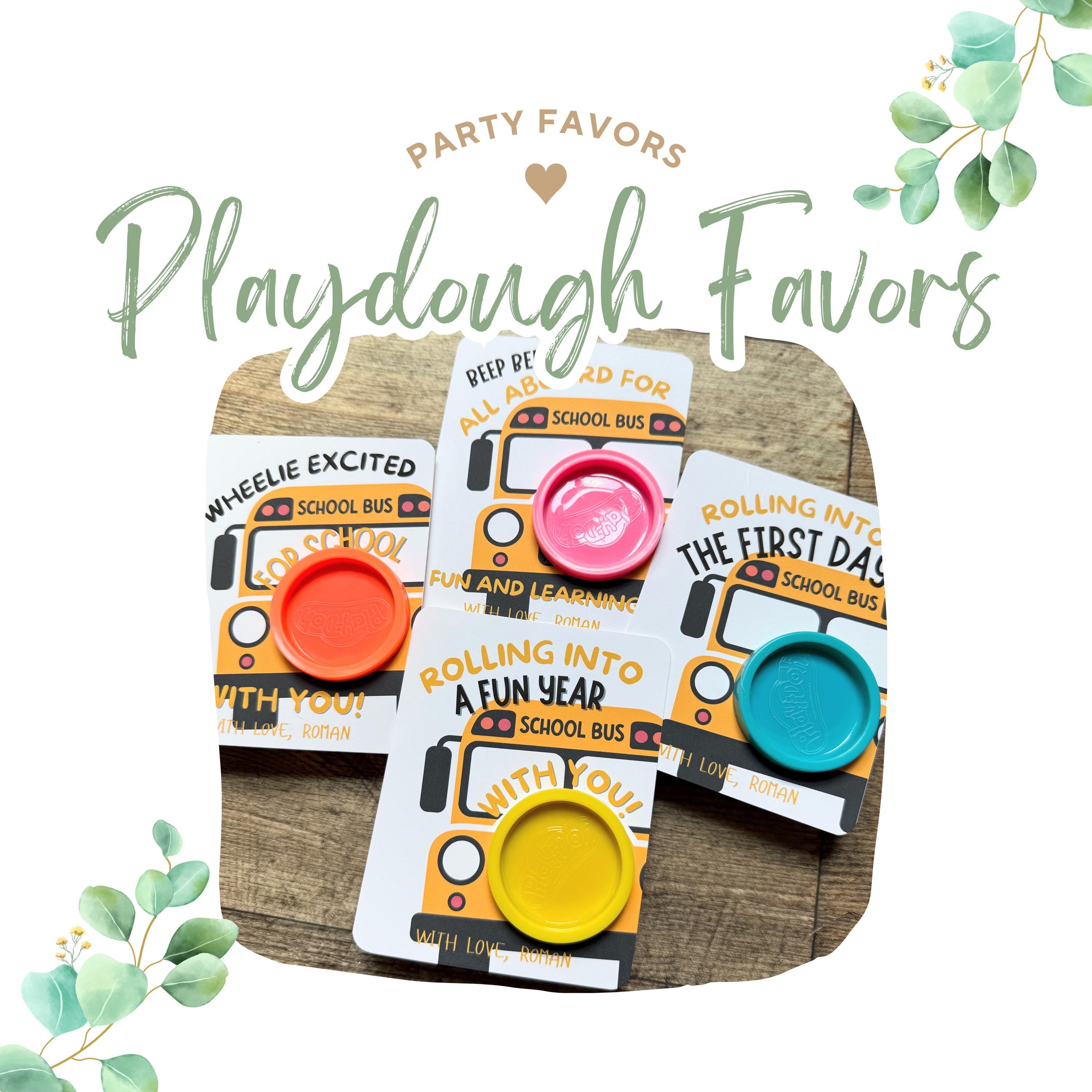 Back to School Playdough Favors: Personalized Classroom Gift - Etsy