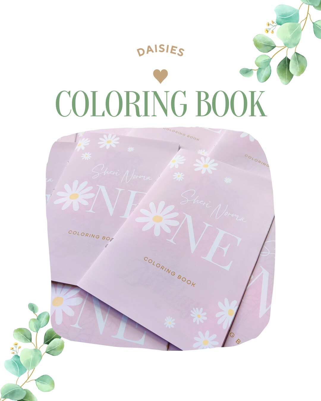 Daisy Party Favors | Daisy Daisies Coloring Book | Daisies Coloring ...