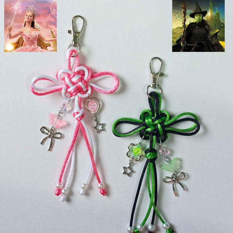 Wicked Beaded Keychain - Etsy UK