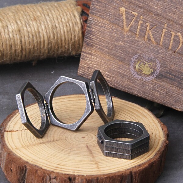 Hex Nut Ring - Etsy