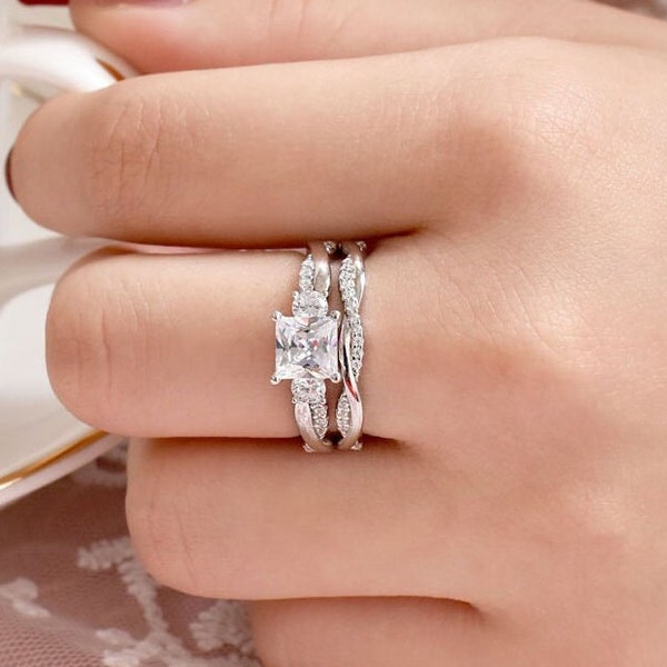 Twisted Wedding Band - Etsy