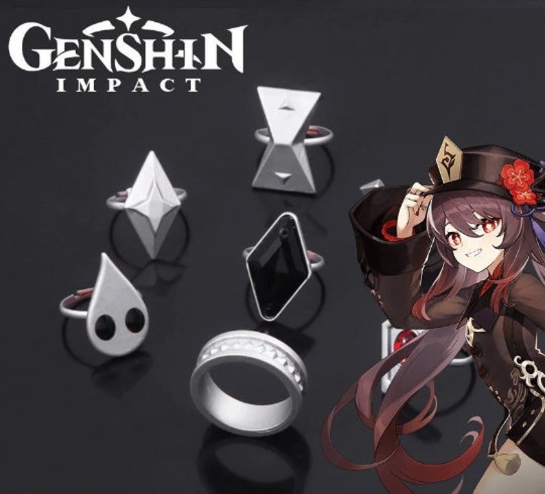 Genshin impact hu tao rings - lomirich