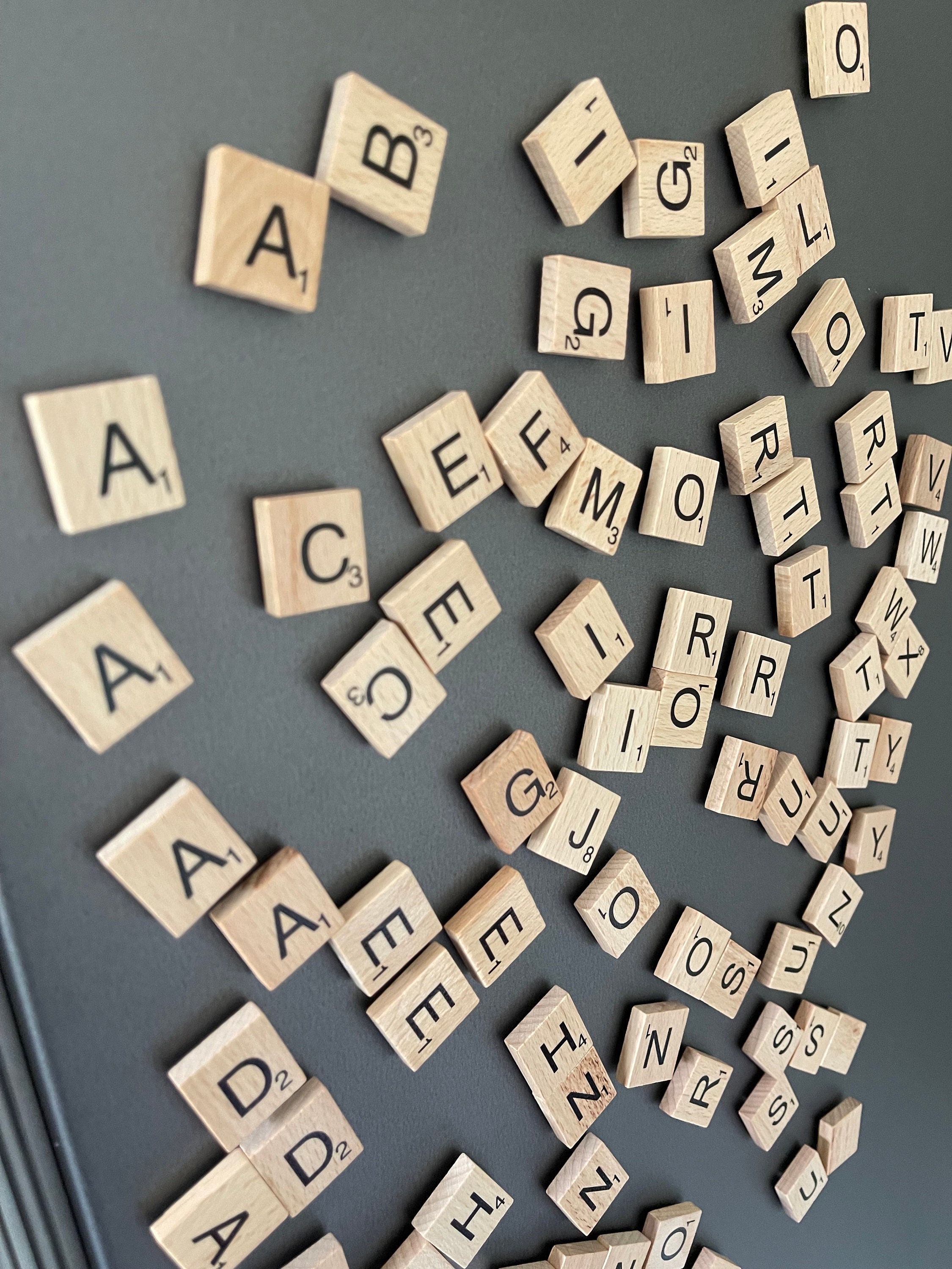 Wooden Letter Fridge Magnets Fridge Magnets Fun Gift Birthday Wedding ...