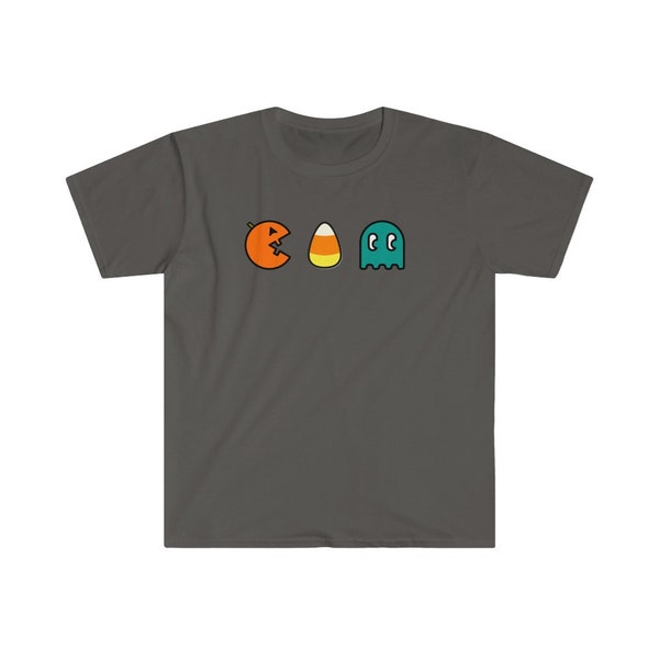 Pumpkin Pac Man T Shirt - Etsy