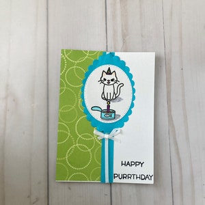 Set of 7 Kitty Cat Cards for the Cat Lover - Etsy