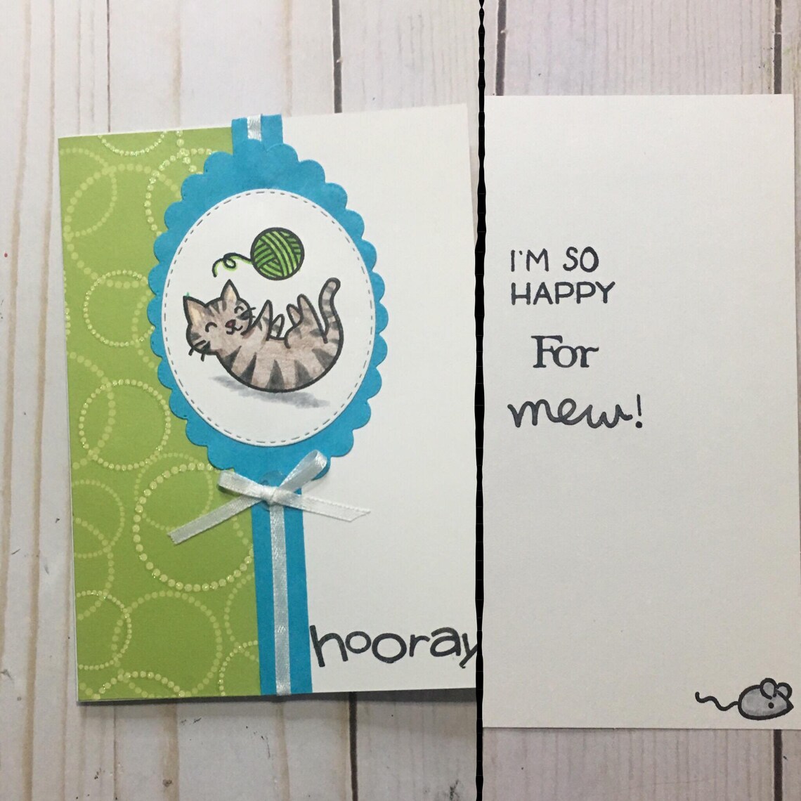 Set of 7 Kitty Cat Cards for the Cat Lover - Etsy