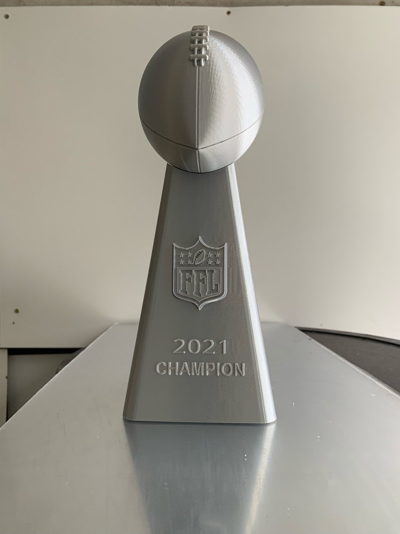 3D Printed Fantasy Football Trophy | Etsy