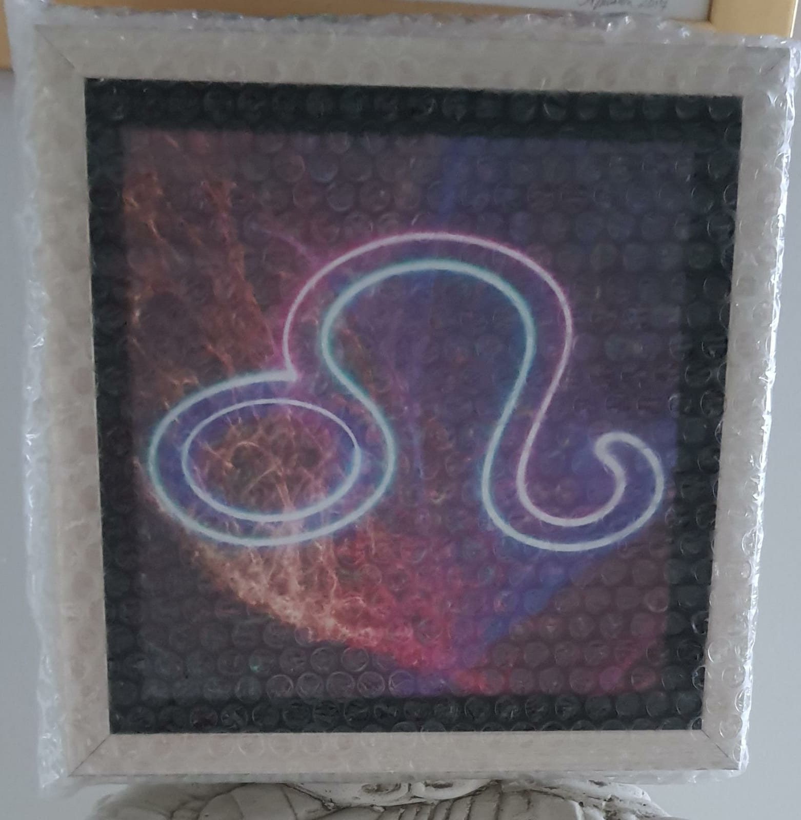 5.Zodiac sign Leo light art object 20 x 20 | Etsy