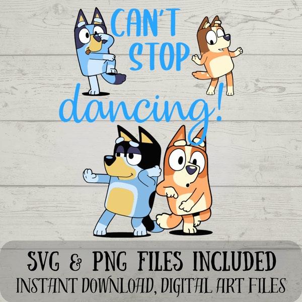 Bluey Dancing Family Shirt - Etsy