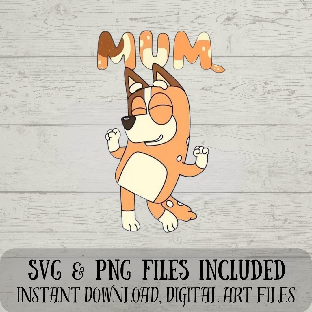Buy Chilli Mum SVG Mum SVG Bluey SVG Chilli Svg Digital Download Fun ...
