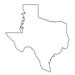 Texas Outline Pack SVG File PNG File for Laser Cutting, Cricut, Digital ...