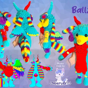 CUSTOM 1-5 Colors Crochet Plushie Fursona Amigurumi Furry - Etsy