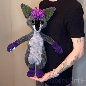 CUSTOM 1-5 Colors | Crochet Plushie Fursona | Amigurumi Furry - Etsy