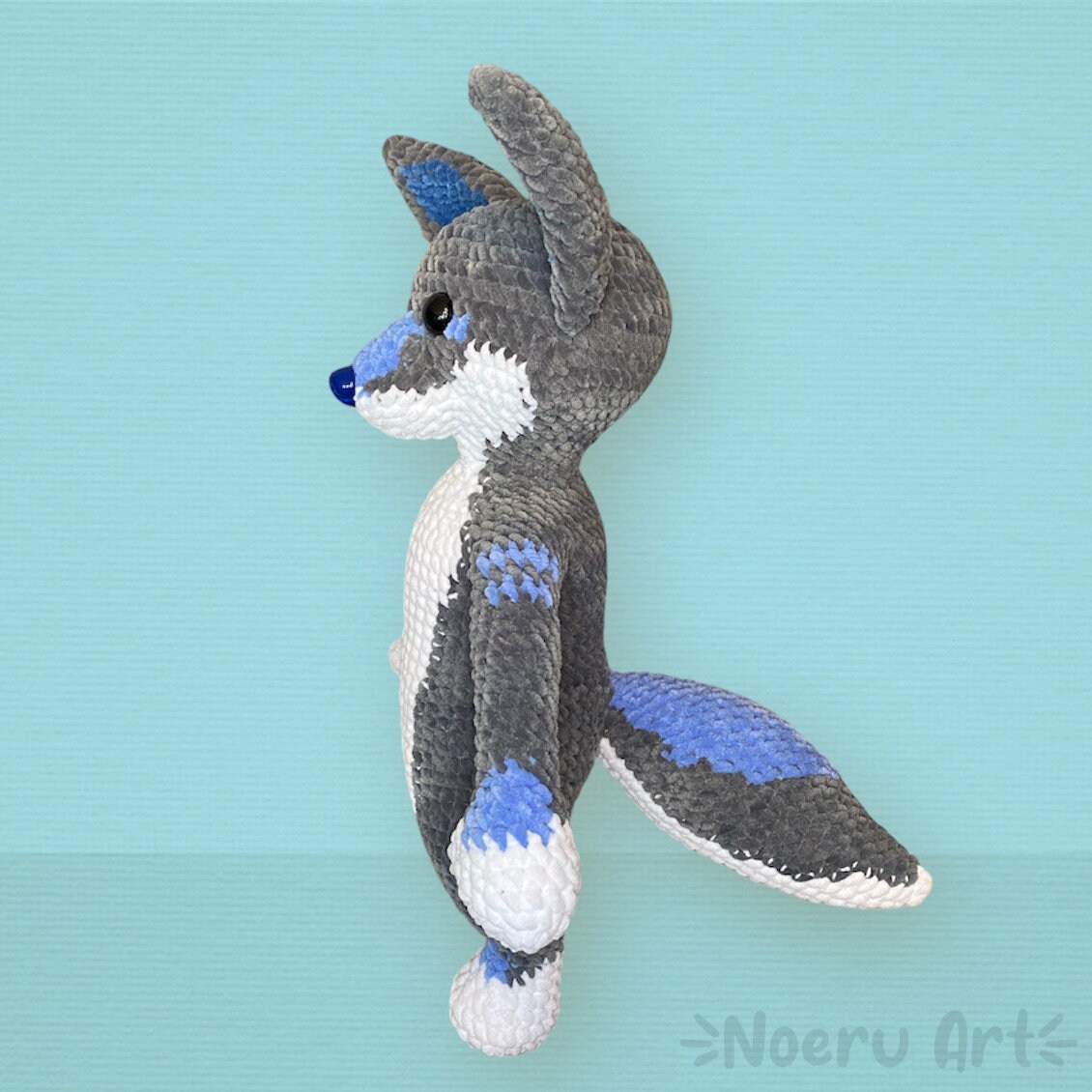 CUSTOM 1-4 Colors Crochet Plushie Fursona Amigurumi Furry - Etsy