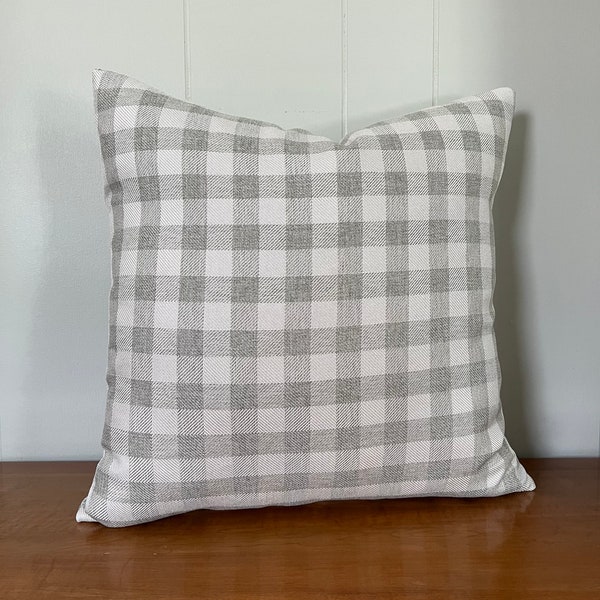 Gingham Pillow - Etsy