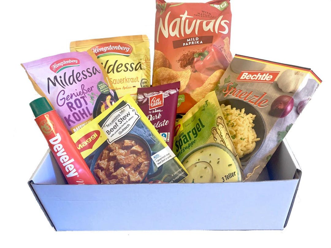 German Food Package With Products to Cook German Dishes - 9 Count - Etsy