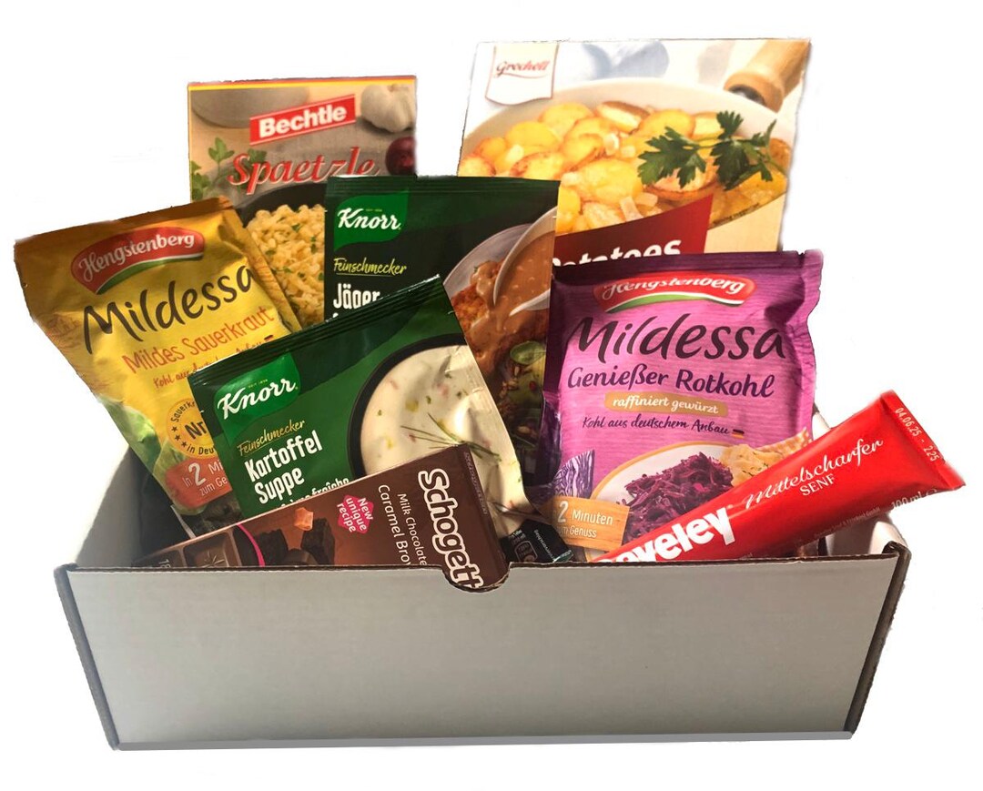 German Food Package With Products to Cook German Dishes - 9 Count - Etsy