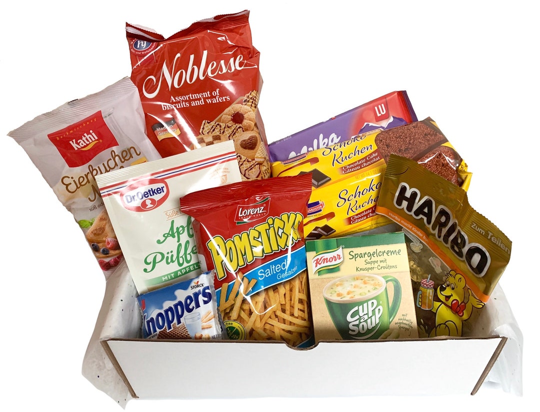 German Snack Box Filled With Real German Goodies 8-9 Count - Etsy