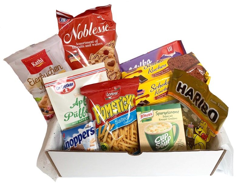 German Snack Box Filled With Real German Goodies 9 Count - Etsy