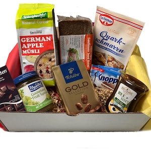German Breakfast Box - for Your German Frühstück - Contains Made in ...