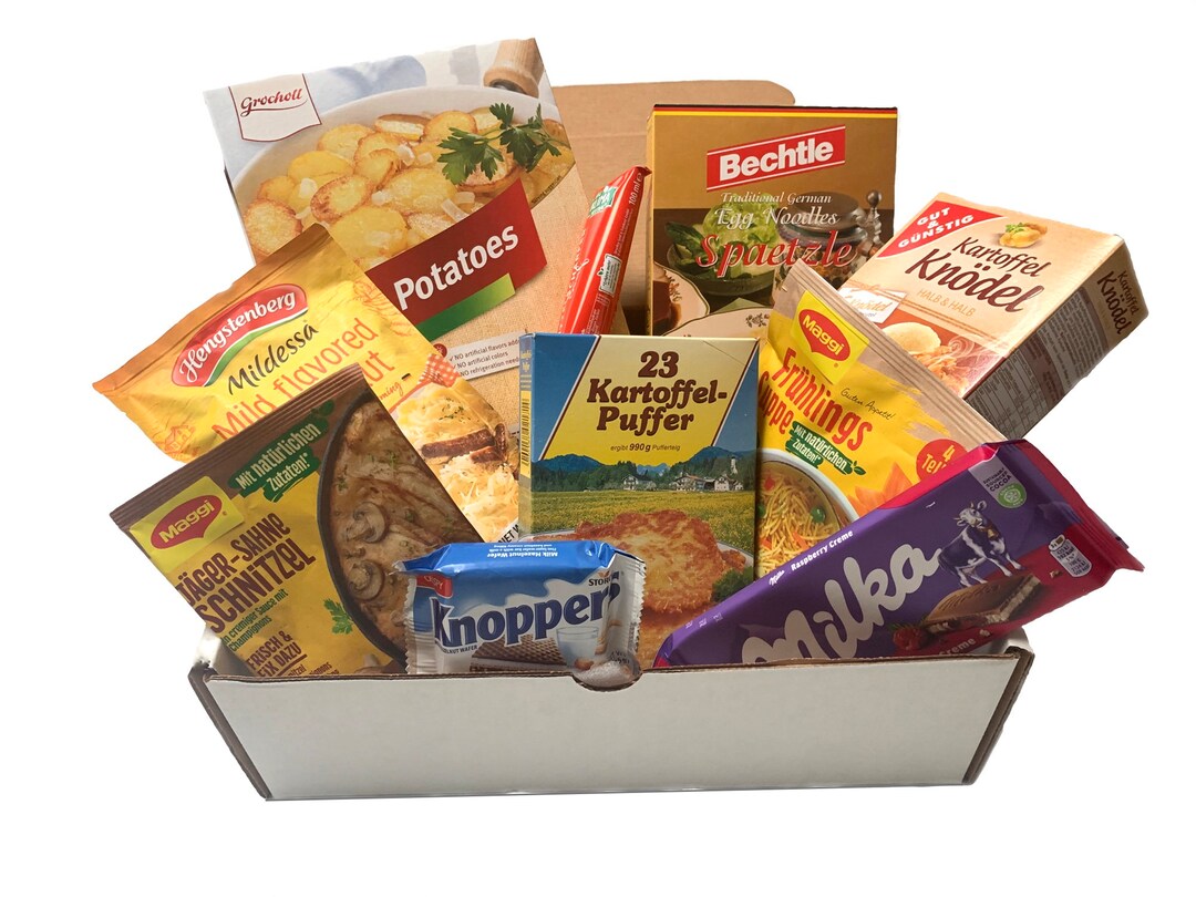 German Food Package With Products to Cook German Dishes 9 Count - Etsy