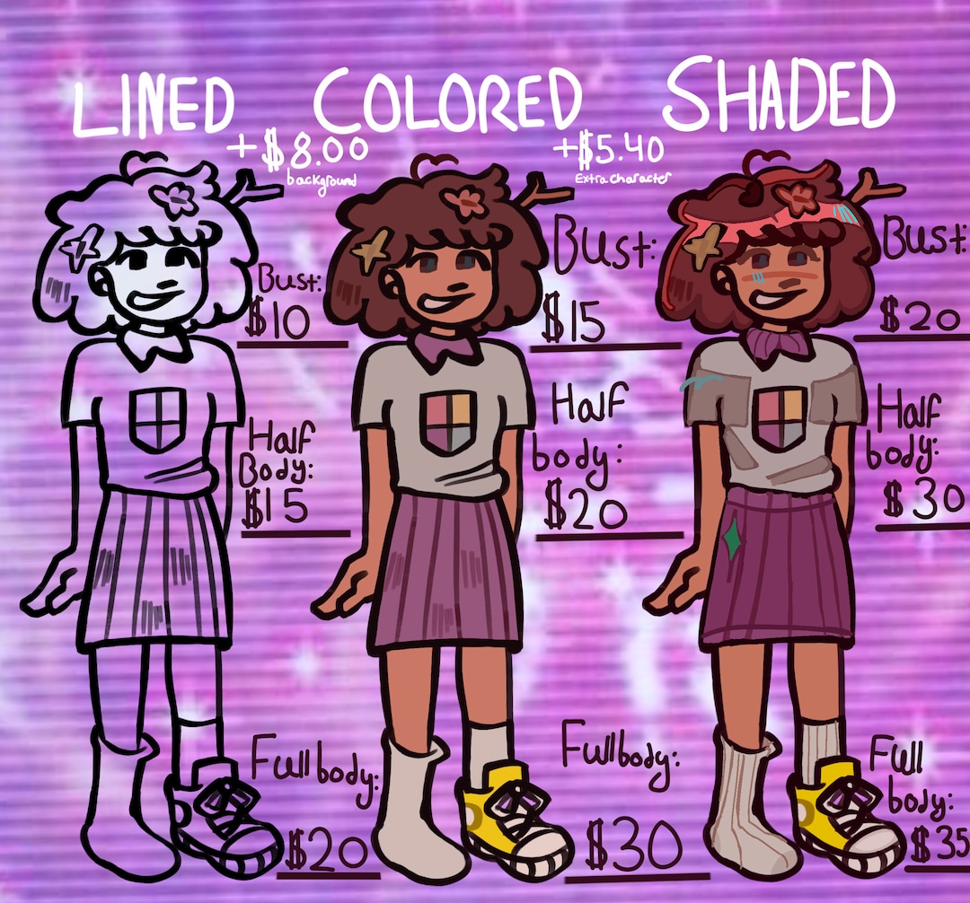 Digital Art Commissions! | Custom Art Commissions | Commissions ...