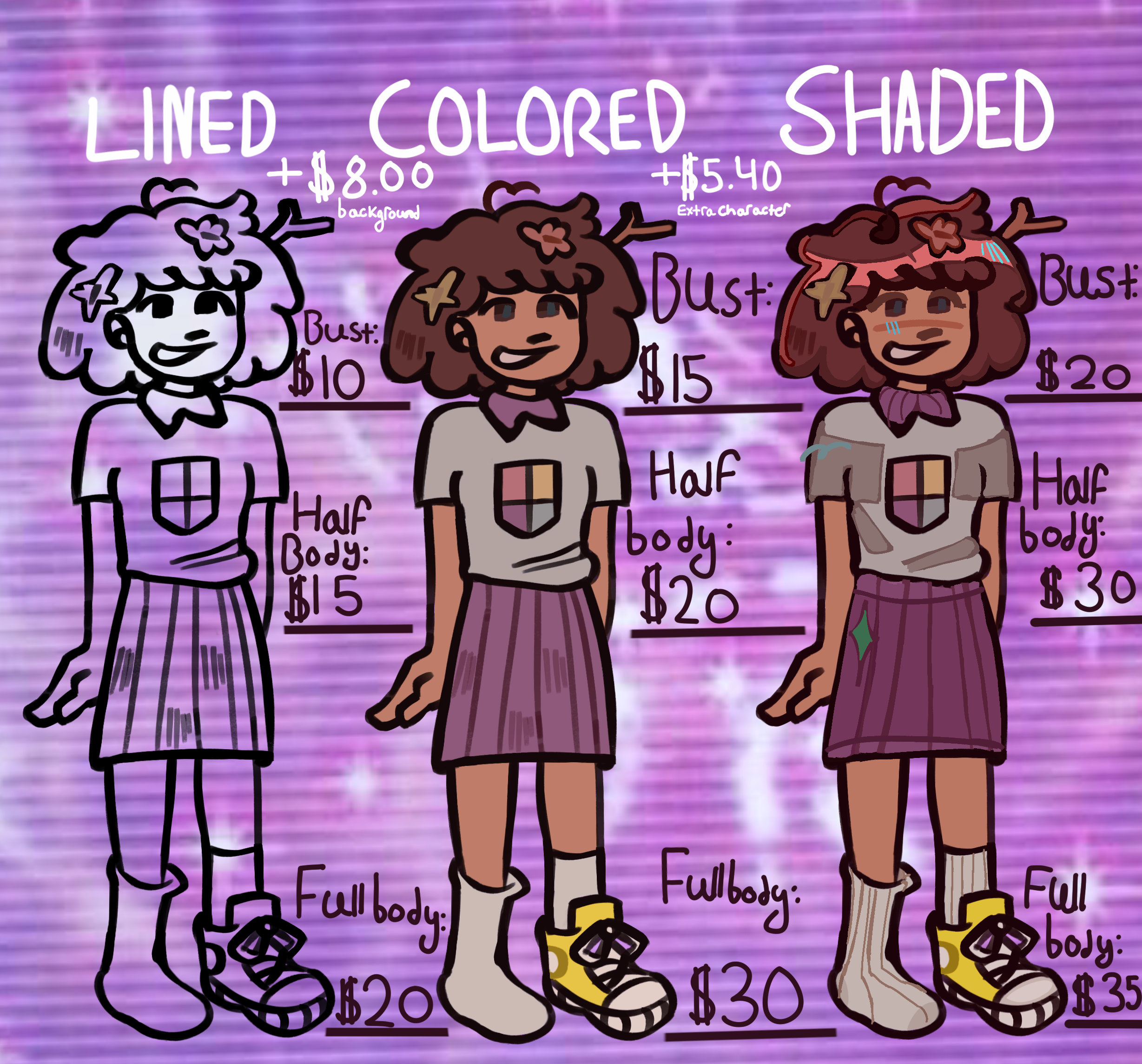 Digital Art Commissions Custom Art Commissions Commissions ...