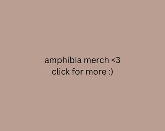 Amphibia Merch - Etsy