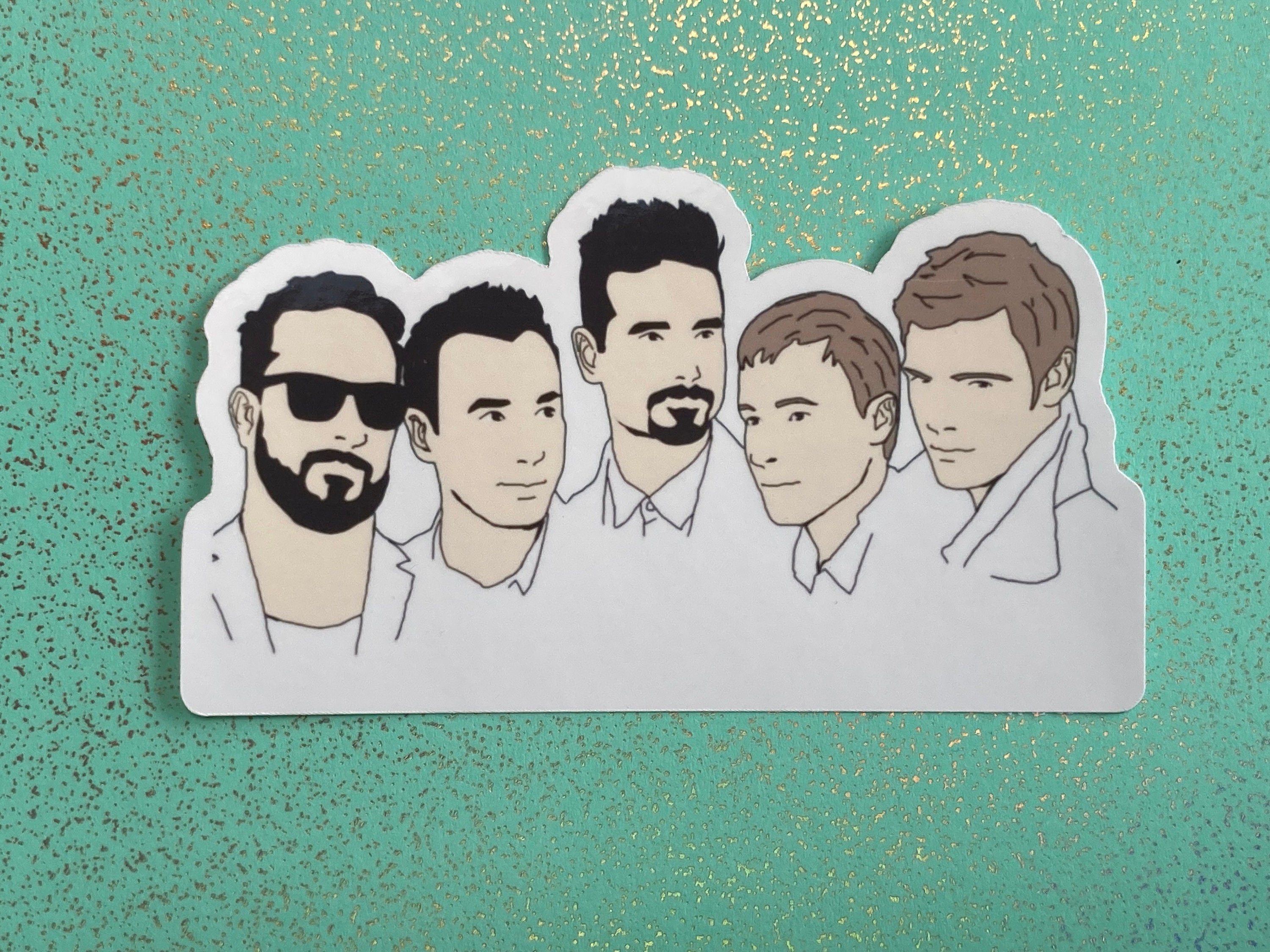 Backstreet Boys Sticker Bundle Free Sticker - Etsy