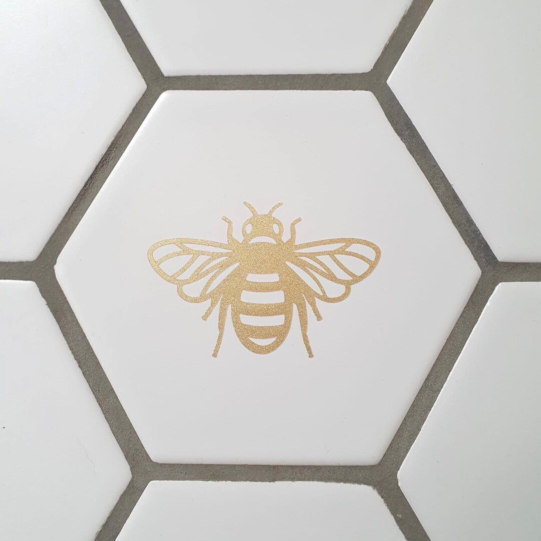 Gold Glitter Sparkle Bee Decal - Etsy